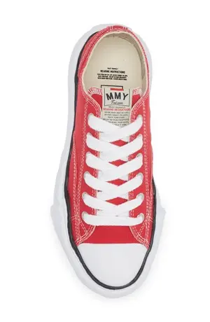Mihara Yasuhiro Peterson Low Top Sneakers - Red