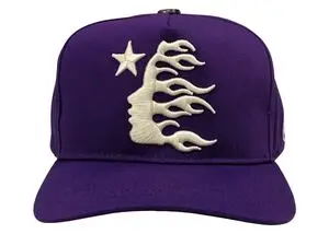 HELLSTAR Og Logo Snapback Hat - Purple