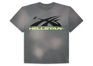 HELLSTAR Sports Core Logo Gel T-shirt - Grey