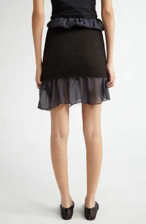 Paloma Wool Holly Mixed Media Skirt