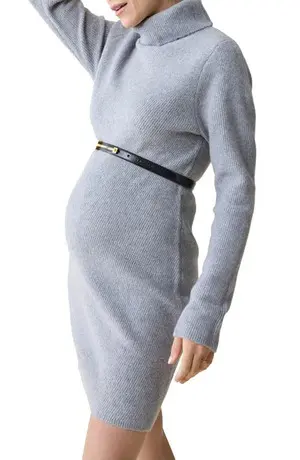 Ingrid & Isabel® Maternity Turtleneck Long Sleeve Sweater Dress