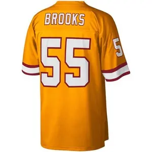 Mitchell & Ness Derrick Brooks Tampa Bay Buccaneers Legacy Replica Jersey - Orange