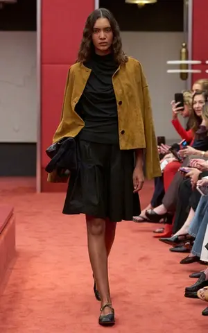 KALLMEYER Sade Cropped Suede Jacket