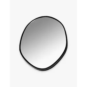 SERAX Mirror C Marie Steel And Glass Wall Mirror 30.5cm X 23cm - Black