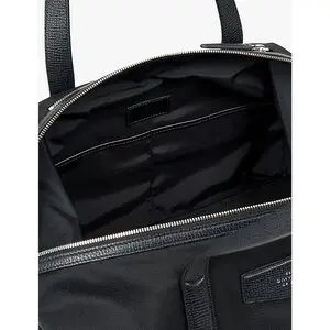 Smythson Norton Leather-trim Travel Bag