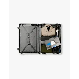 CARL FRIEDRIK The Large Check-in Suitcase 80cm - Black / Black