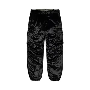 Supreme X Yohji Yamamoto Faux Fur Cargo Pants - Black