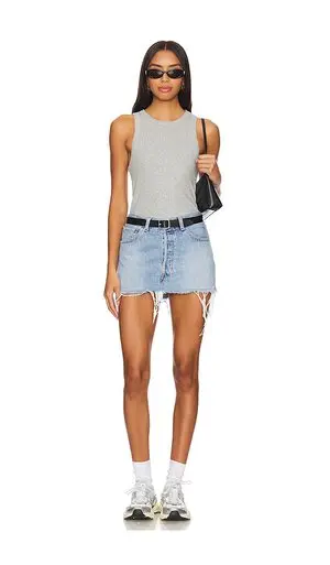 Sold Out NYC The Not So Basic Tank - Heather Grey