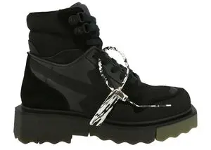 Off-White Hiking Sponge Sneakerboot - Black