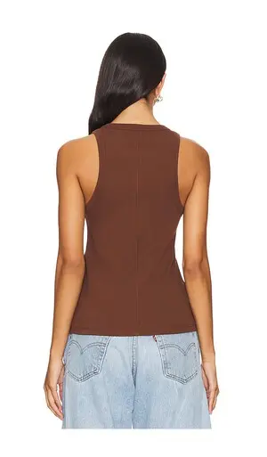 Sold Out NYC The Not So Basic Tank - Chocolate