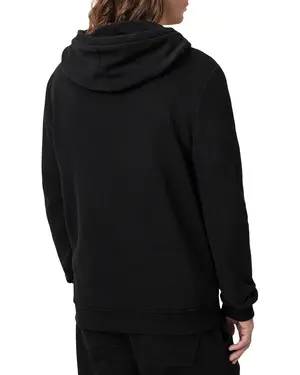 ALLSAINTS Raven Cotton Full Zip Hoodie