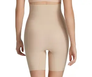 Commando Zone Smooth High Waisted Control Shorts - Beige