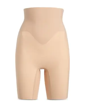 Commando Zone Smooth High Waisted Control Shorts - Beige