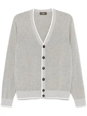 Peserico Contrast-trim Cardigan