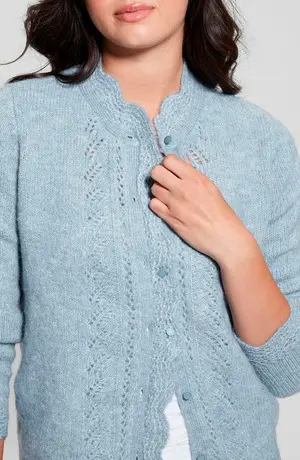 Guess Macie Pointelle Cardigan