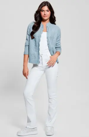 Guess Macie Pointelle Cardigan