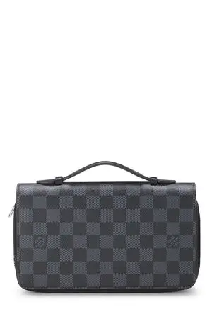 LOUIS VUITTON Damier Cobalt Zippy Xl - Blue