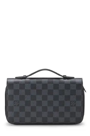 LOUIS VUITTON Damier Cobalt Zippy Xl - Blue