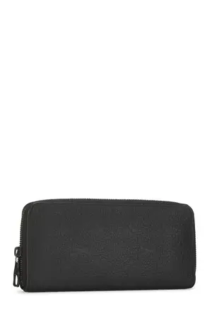 LOUIS VUITTON Monogram Taurillon Zippy Vertical Wallet