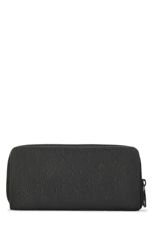 LOUIS VUITTON Monogram Taurillon Zippy Vertical Wallet
