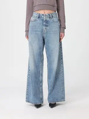 DIESEL® Wide Leg Jeans