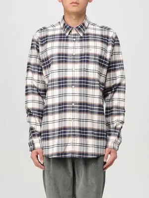 Barbour Shirt Men Ecru