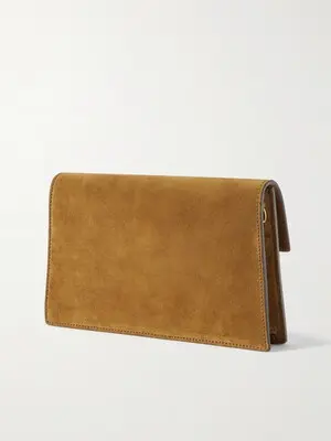 METIER Parallel 22 Small Suede Shoulder Bag - Brown