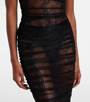 Dolce & Gabbana Lace Slip Midi Dress