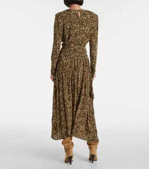 Isabel Marant Zeidi Leopard-print Maxi Dress