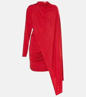 Magda Butrym Caped Cupro-blend Minidress