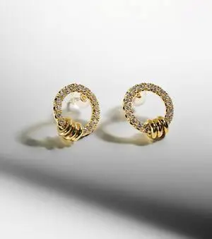 SPINELLI KILCOLLIN Sidra 18kt Yellow And Diamond Earrings