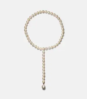 Sophie Bille Brahe La Belle Pearl Necklace - Gold