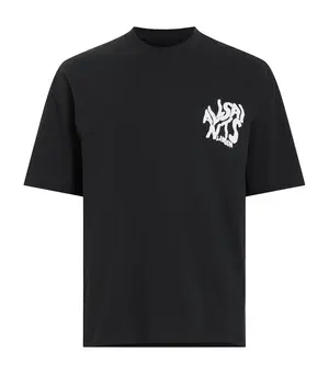 ALLSAINTS Organic Cotton Orlando T-shirt - Black