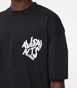 ALLSAINTS Organic Cotton Orlando T-shirt - Black