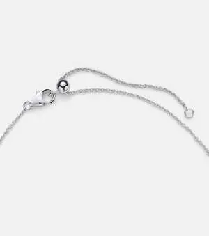 KAMYEN 18kt White Gold Emerald And Diamond Choker