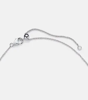 KAMYEN 18kt White Gold Emerald And Diamond Choker