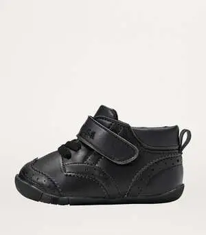 MIKI HOUSE Faux Leather Sneakers
