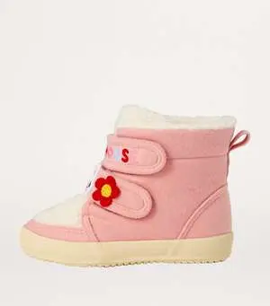 MIKI HOUSE Usako Fleece Boots