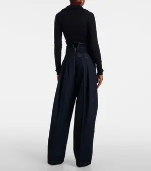 Victoria Beckham High-rise Wide-leg Jeans