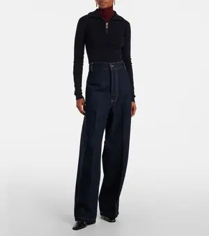 Victoria Beckham High-rise Wide-leg Jeans