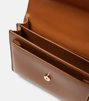 Saint Laurent Sunset Medium Leather Shoulder Bag - Brown