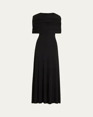 ESSE STUDIOS ESSE Studios Bonachi A-Line Maxi Dress - Black