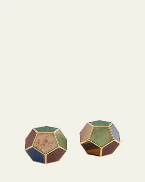 L'Objet Stone Pentagon Spice Jewels, Set Of 2 - Multi