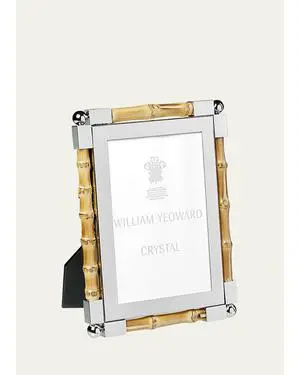 WILLIAM YEOWARD CRYSTAL Classic Frame, 4" X 6 - Ltbrwn