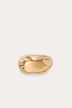 LIFFNER Ice Cube Ring - Gold