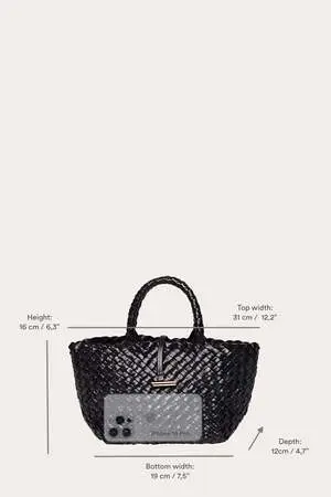 LIFFNER Mini Leather Basket