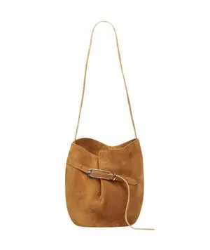Minimalist Leather Bucket Bags