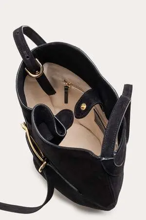 LIFFNER Belted Bucket Bag - Black