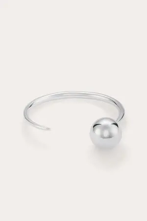 LIFFNER Point & Sphere Bangle - Silver