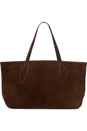 LIFFNER Suede Tote - Brown